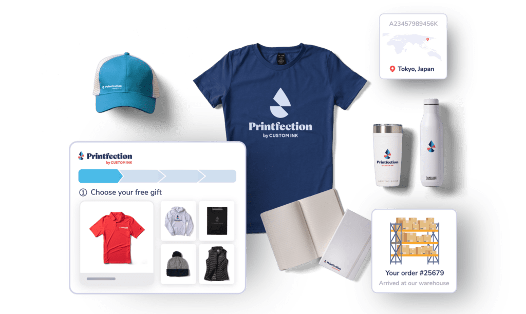 Giveaway Custom Swag Quickly and Easily | Printfection