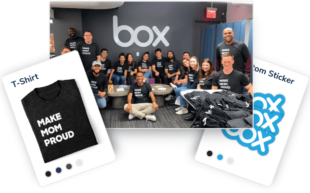 Box Uses Swag to Drive Participation | Printfection